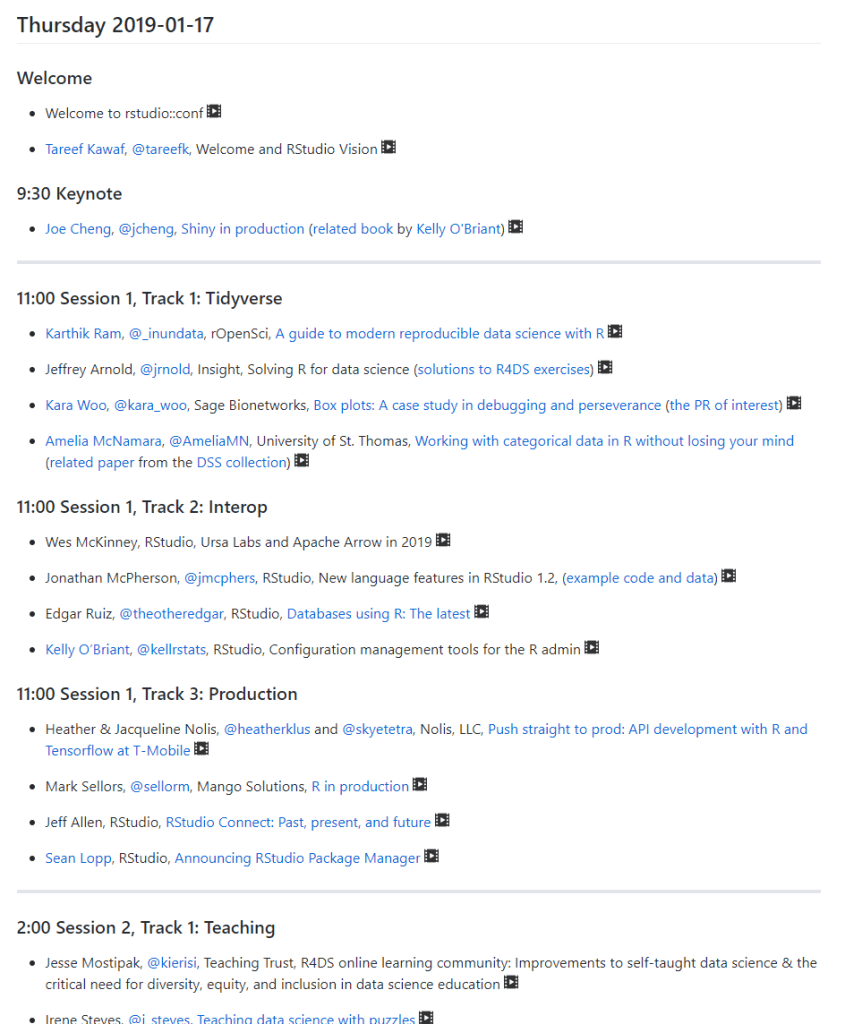 rstudio::conf 2019 summary – paulvanderlaken.com