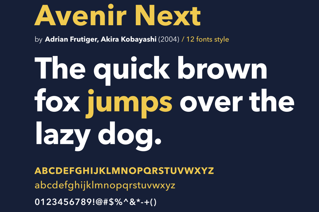 Best Geometric Fonts for Modern UI and Logo’s – paulvanderlaken.com