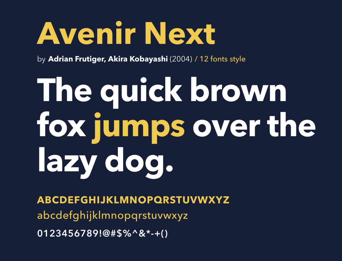 Best Geometric Fonts for Modern UI and Logo’s – paulvanderlaken.com